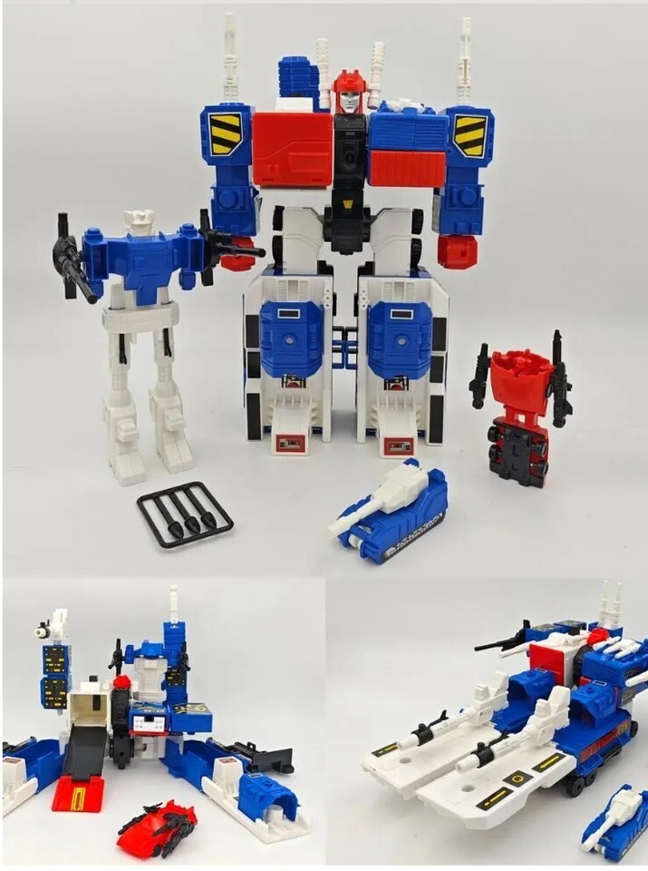 NEW Transformation Metrotitan Blue Metroplex Ko G1 Toy Gift Collection ...
