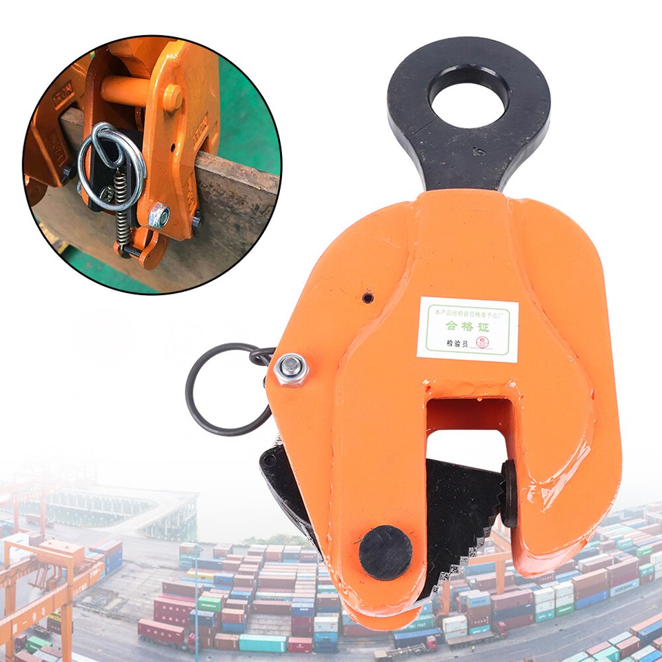 Heavy Duty 3-Ton Vertical Plate Lifting Clamp Metal Plate Lifting Steel ...