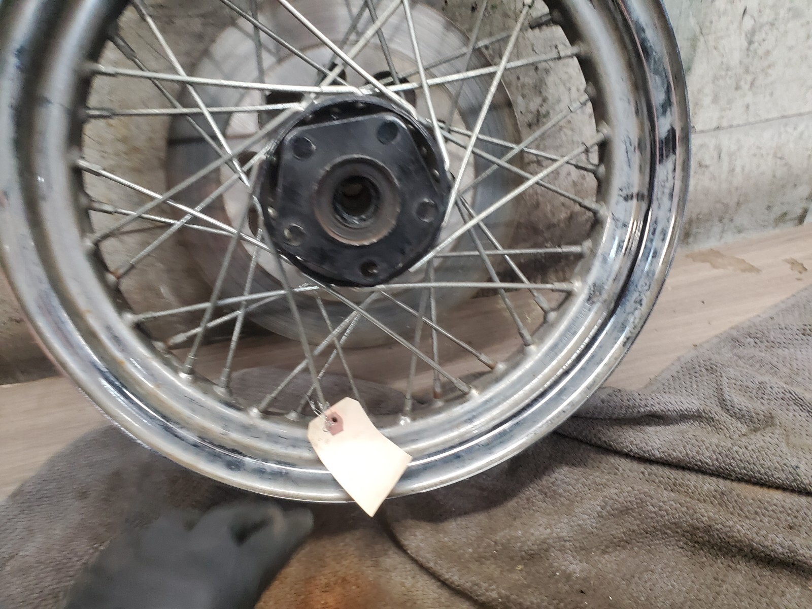 1994 Harley Davidson FXDWG Dyna Wide Glide Rear Wheel | eBay