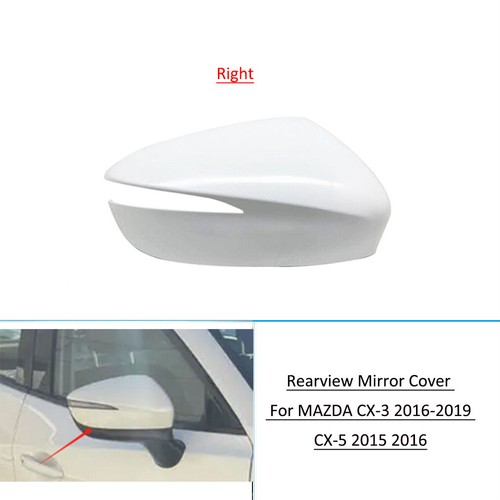 Right Side Door Rearview Mirror Cover Cap For MAZDA CX-3 2016-19 CX-5 2015 2016 | eBay