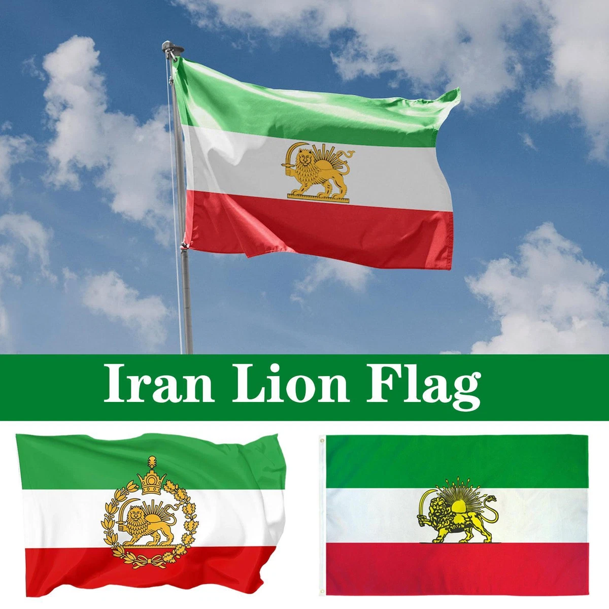 Ancient Persian Empire Flag