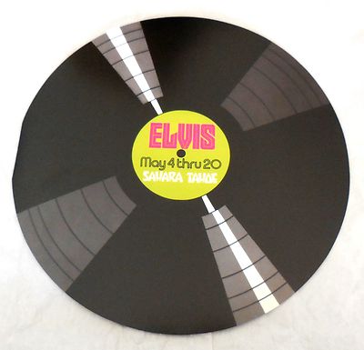 Elvis Presley 1973 Sahara Tahoe Menu Replica with CD | eBay