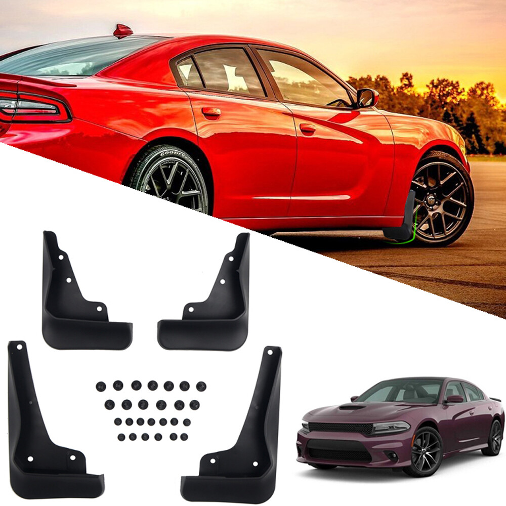 For Dodge Charger 2015-2020 (GT/RT/SCAT PACK) Mudflaps Splash Guards ...