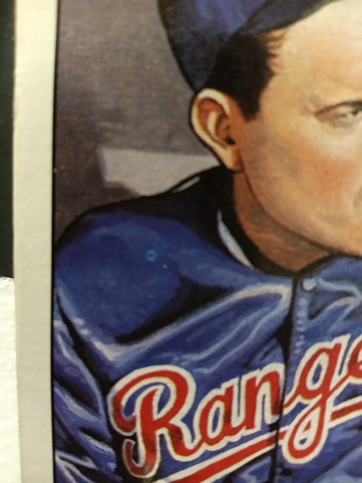 ***ULTRA RARE***1990 Bowman Nolan Ryan HOF Texas Rangers Multiple error ...