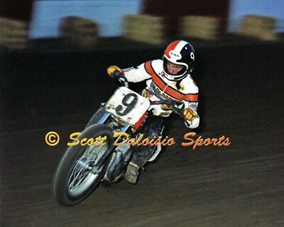 Jay Springsteen Early 1980s 8 X 10 Ascot AMA Flat Track Motorcycle ...