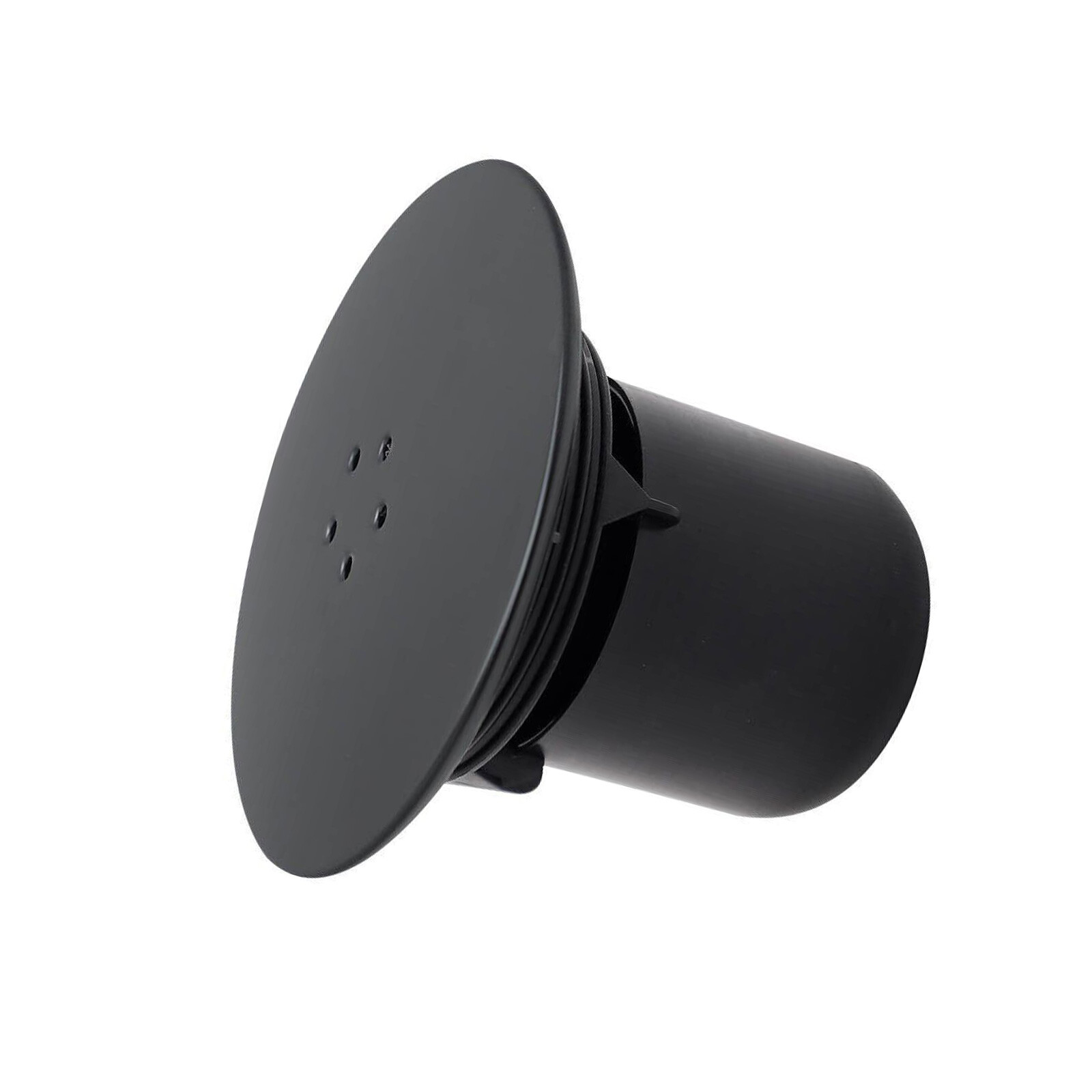 Shower Waste Drain Cap Tube/Cup Cover Cubicle Plug Drain Hole Finish ...