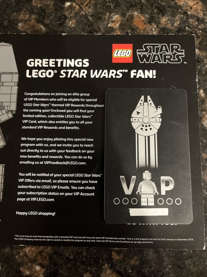 Lego Star Wars UCS Millennium Falcon Limited Edition Collectible VIP ...