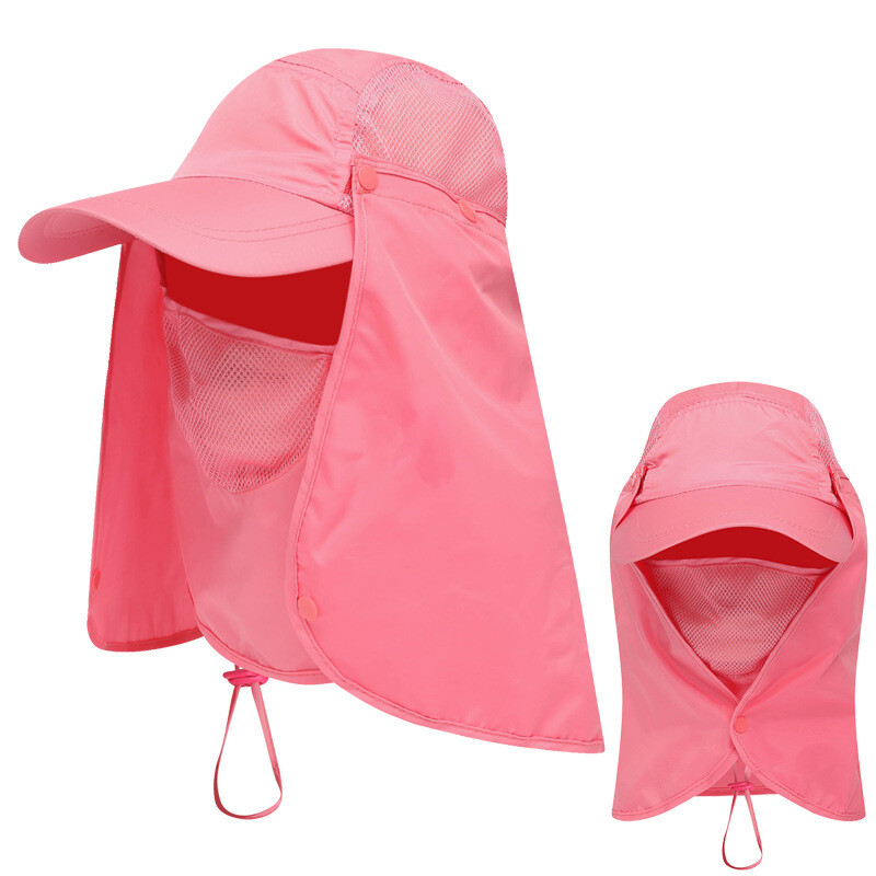 Sun Cap Sport Fishing Hiking Hat UV Protection Neck Face Flap Men Women ...