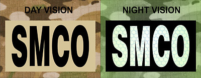 SMCO IR MAGIC BLACK ON TAN solasX PATCH 3.5"X2" WITH VELCRO® BRAND ...