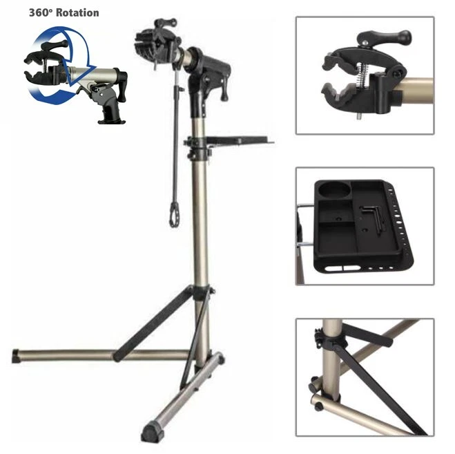 Alloy Bike Repair Stand Bicycle Maintenance Rack Home Mechanic Work ...