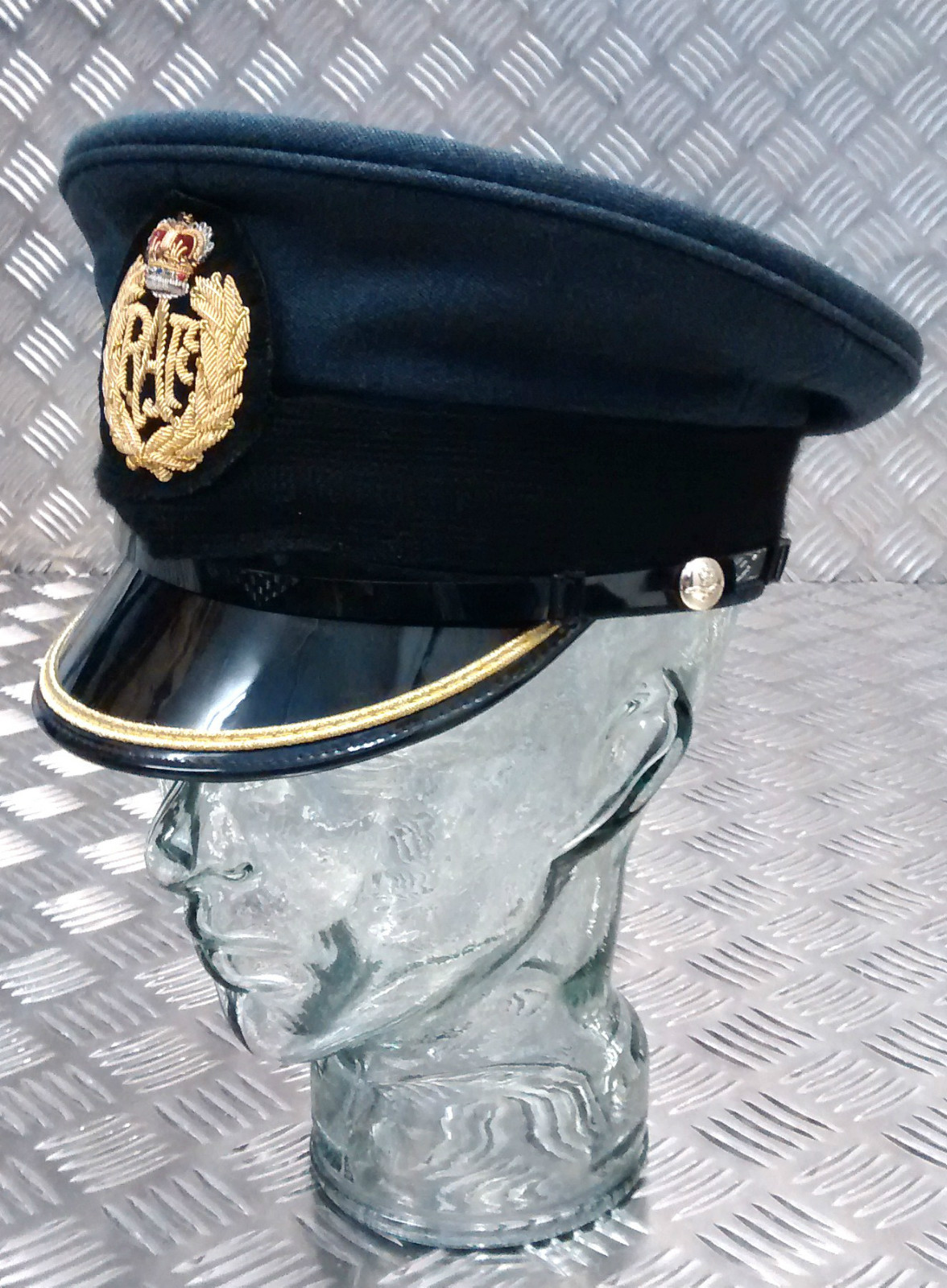 RAF No1 Bands Dress Hat / Cap Genuine British Royal A… - Gem