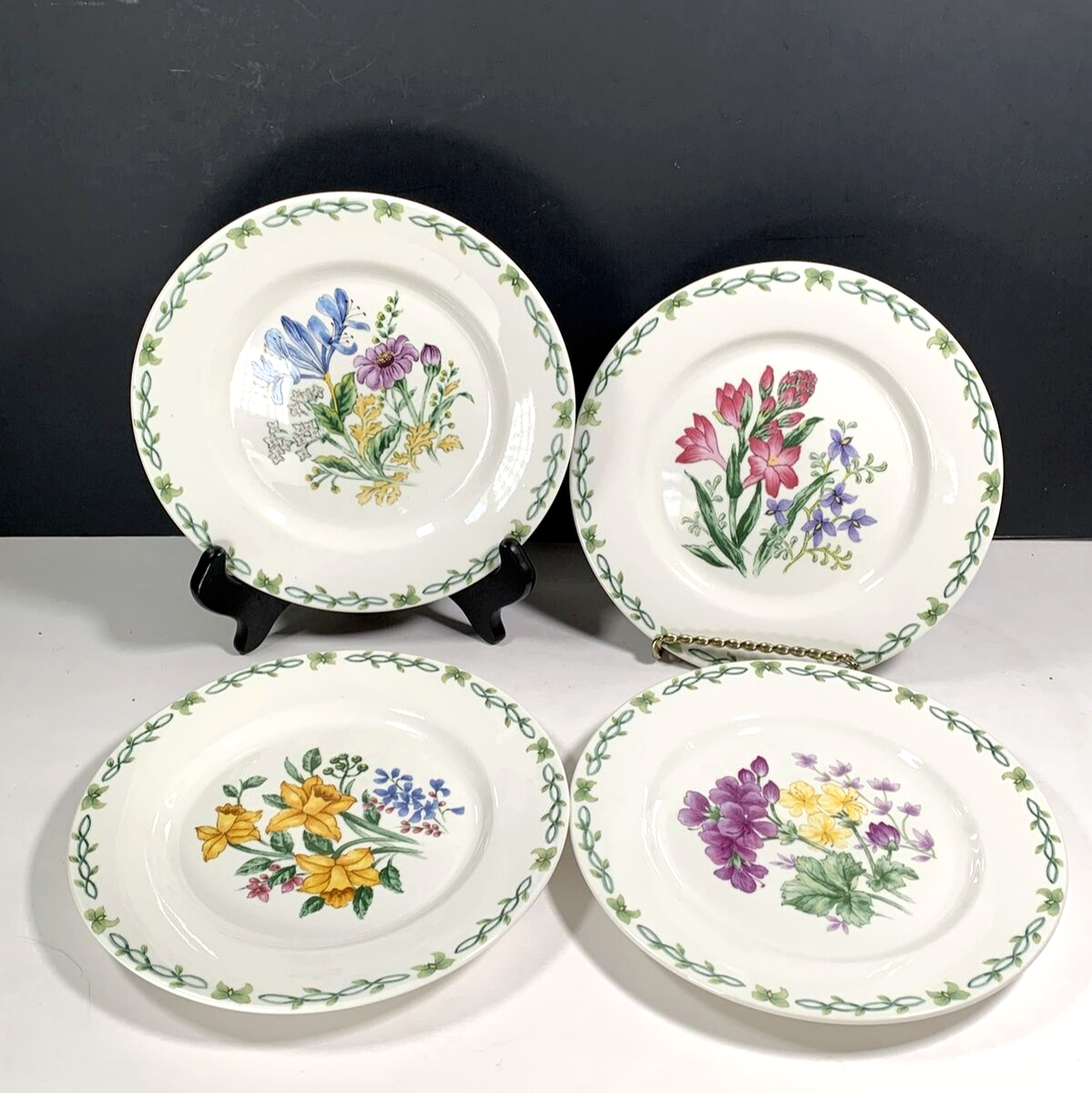 Thomson Pottery Dishes 6 Thompson Pottery BIRDHOUSE Side Plates Salad