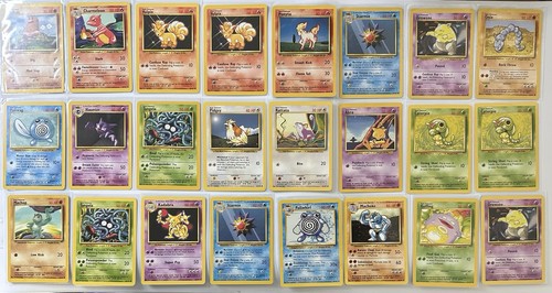 Lot Of 102 - POKEMON BASE SET UNLIMITED CARDS | eBay