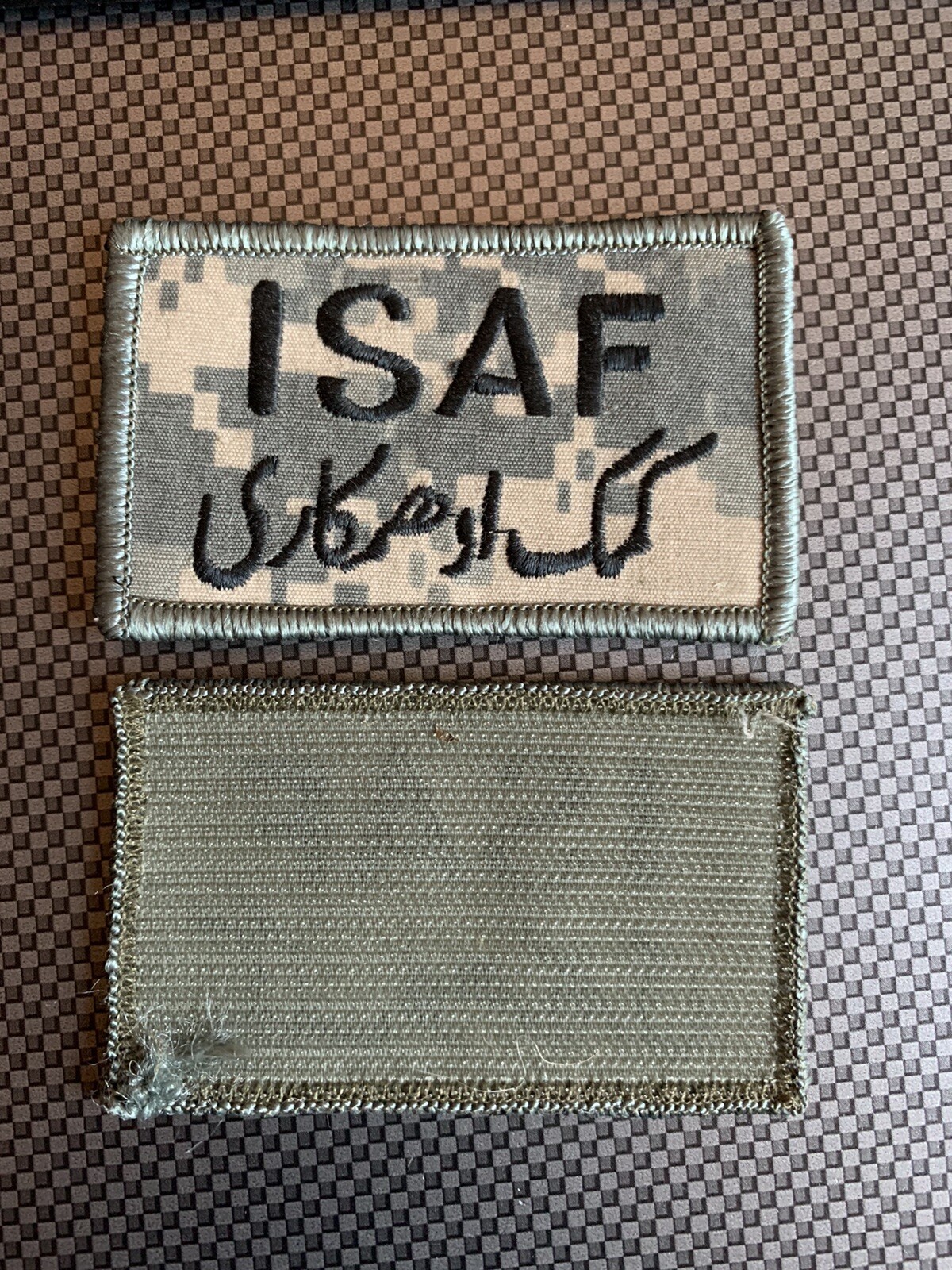 US Army International Security Assistance Force ISAF UCP Patch Combat ...