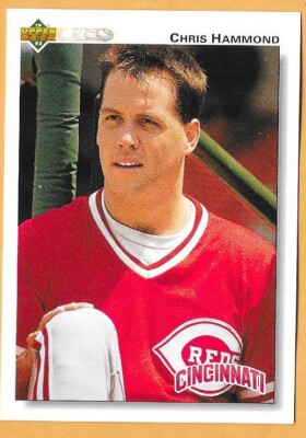 CHRIS HAMMOND CINCINNATI REDS #105 - UPPER DECK NM-MT 1992 | eBay