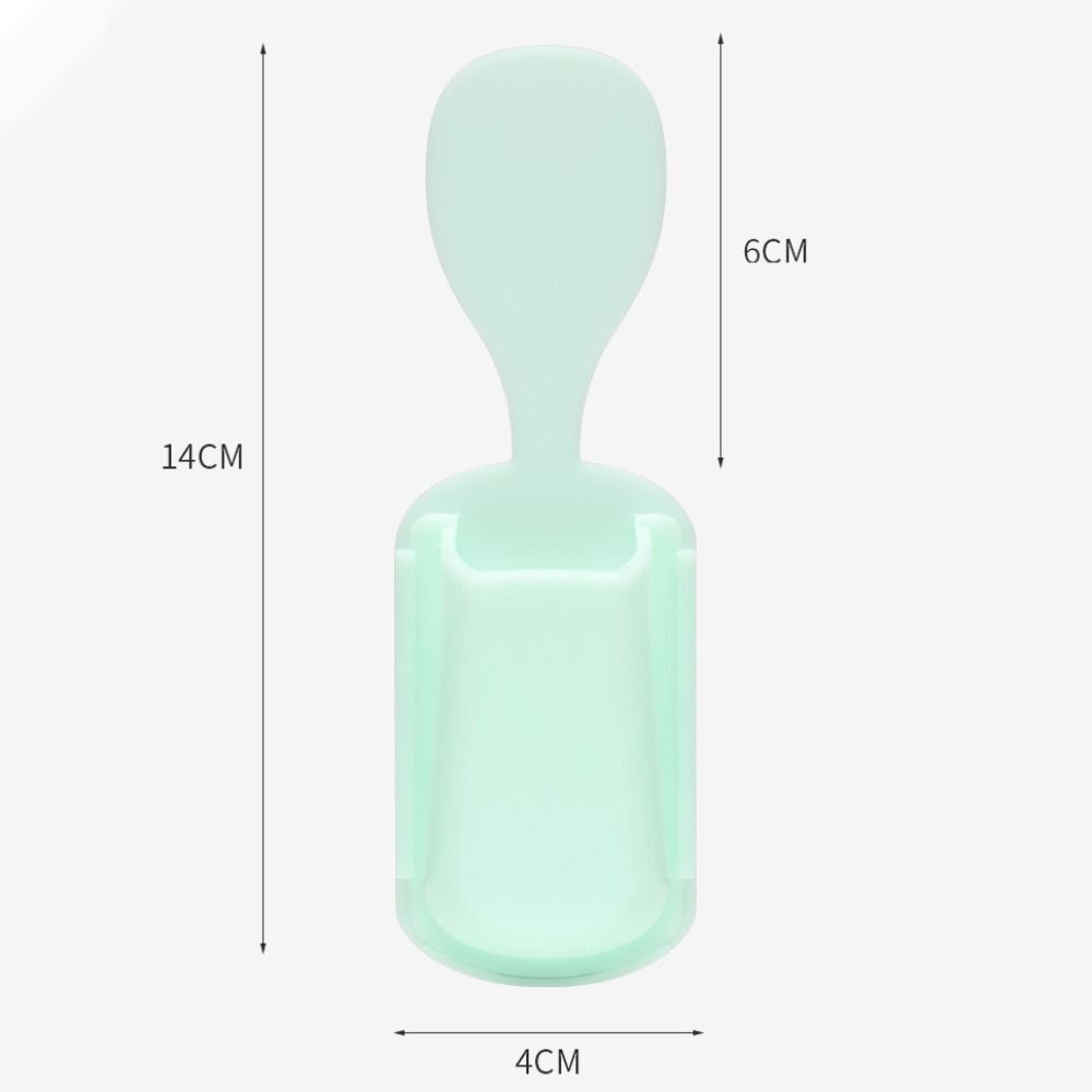 Wall Mount Scoop Stand Plastics Rice Cooker Holder Rice Spoon Storage ...
