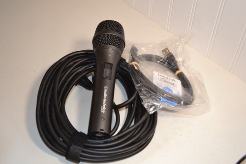 Audio-Technica AT2005USB Cardioid Dynamic USB/XLR Microphone (NO STAND ...