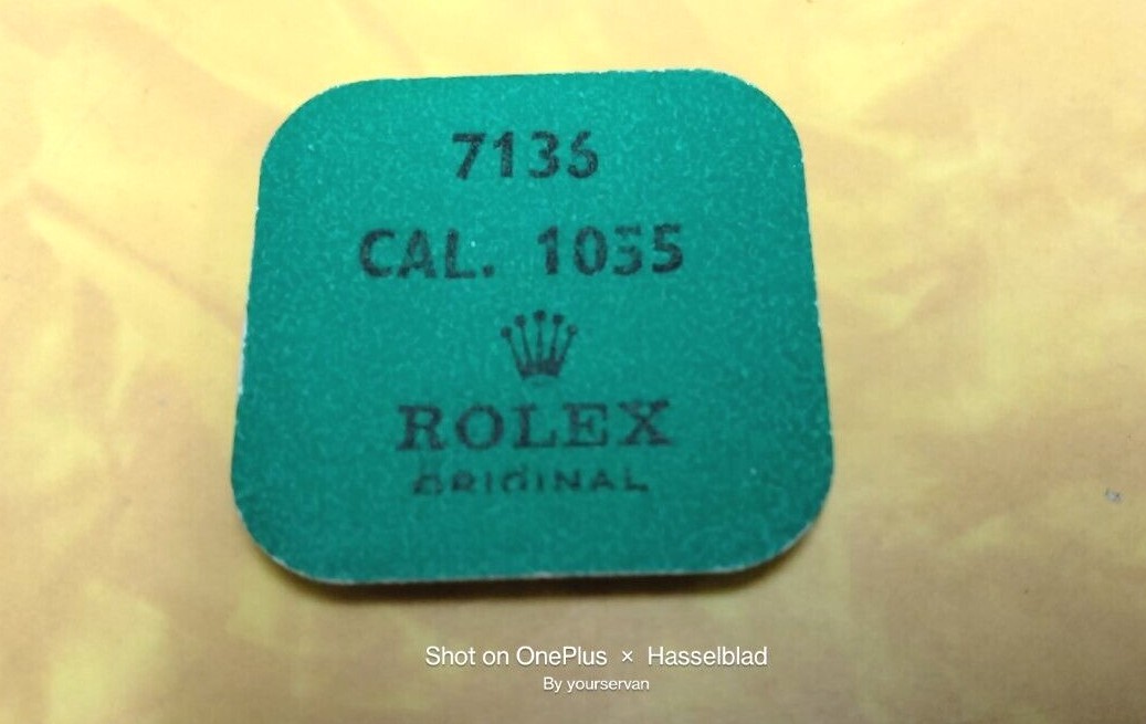 GENUINE ROLEX CAL.1055 7136 STAR IMPULSE DATE FINGER NEW WATCH PART ...
