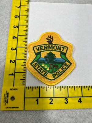 Vermont State Police Shoulder Patch | eBay