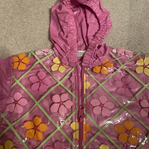 Barbie Girls 4 Pink Rain Jacket 100% PVC Water Proof | eBay