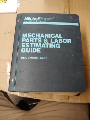 Mitchell Repair Parts And Labor Estimating Guide 1999 Trans #5350 | eBay