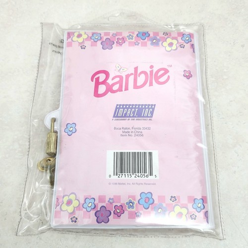 Vintage Barbie Diary Journal Mattel Lock And Key New Old Stock 90s New ...