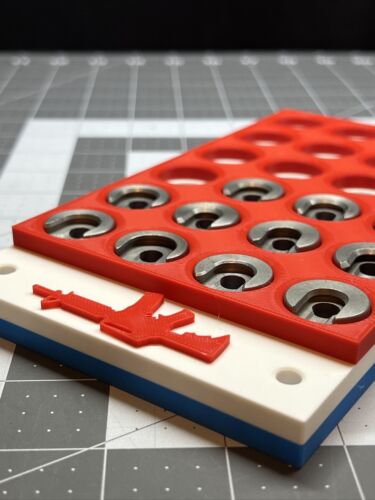 Reloading Shell Holder Wall Mount Storage Organizer Fits RCBS Hornady ...