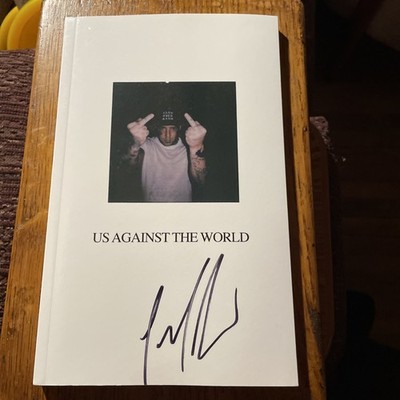 Tom MacDonald Signed Poetry Lyric Book Us Against The World Autographed ...