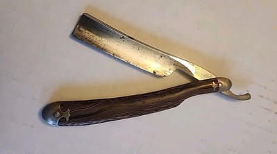 CLAUSS STRAIGHT RAZOR WITH RIFLE STOCK SCALES | eBay