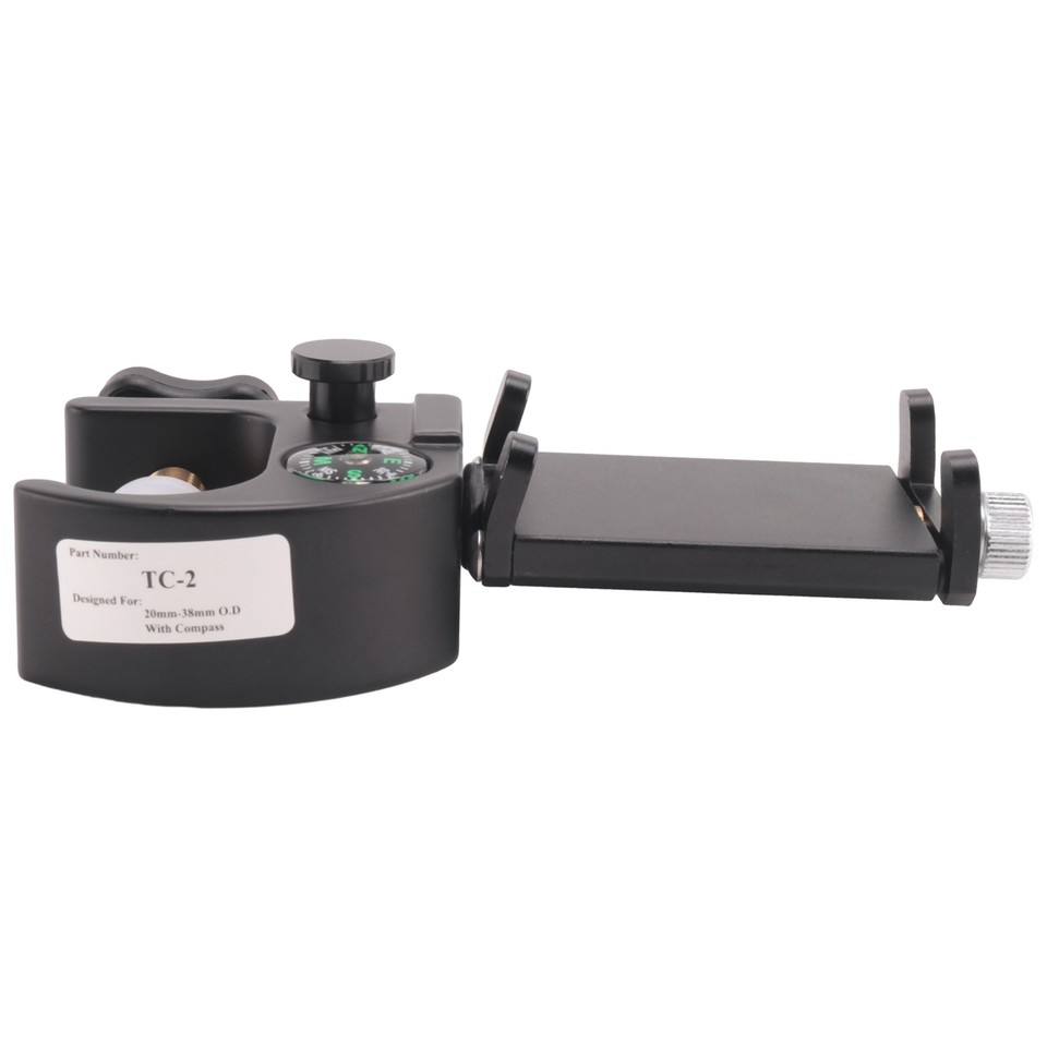 Bracket Cradle with Phone Holder Pole Clamp for for Data Collector ...