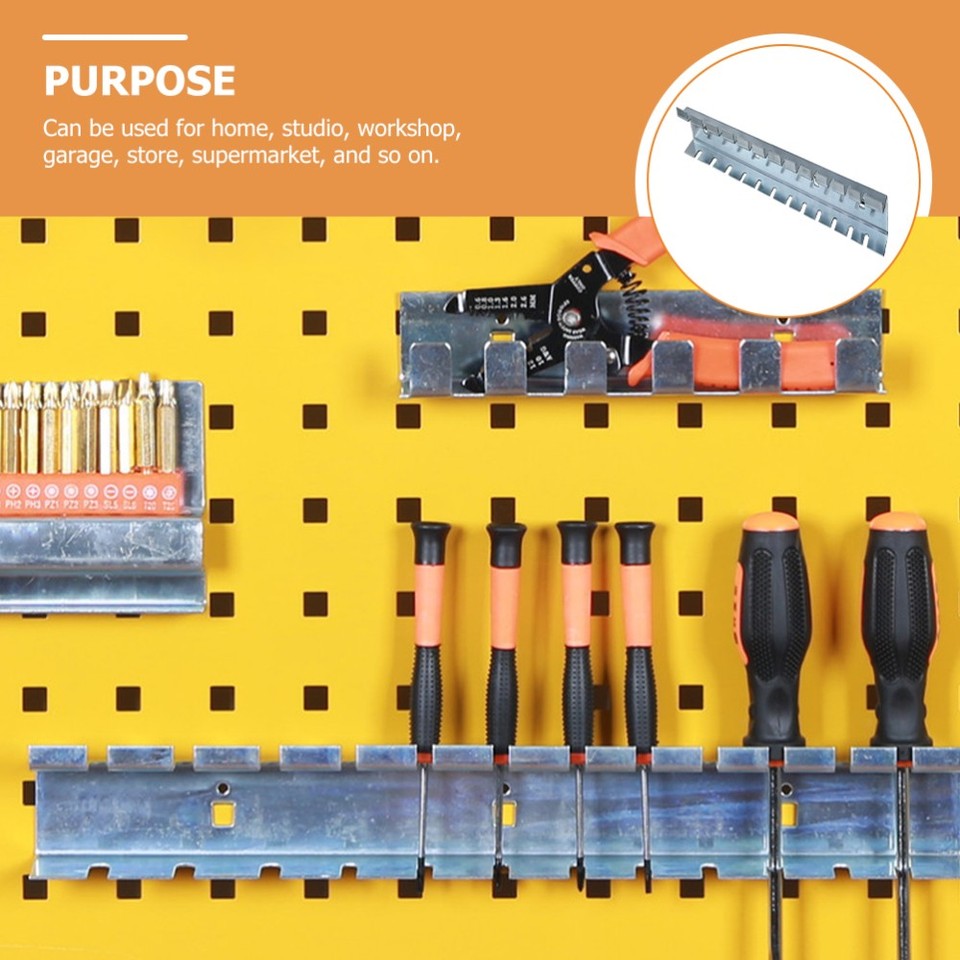 Steel Pegboard Screwdriver Organizer Pliers Holders Storage Rack for ...