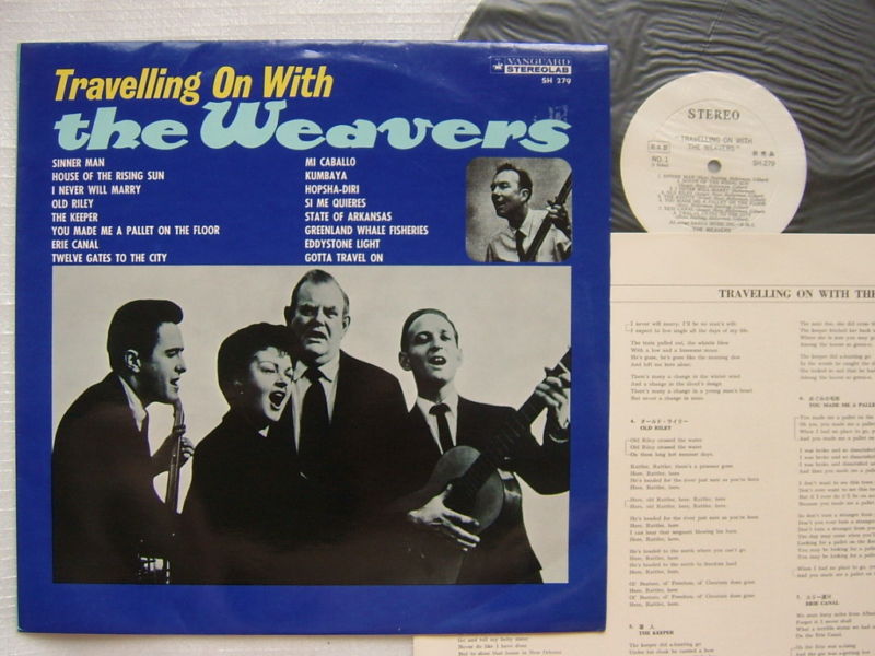 PROMO WHITE LABEL THE WEAVERS TRAVELLING ON WITH 1967 U | eBay