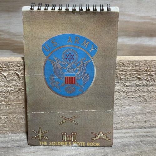 U.S. Army Soldiers Notebook Nixon Vietnam Important Historical | eBay