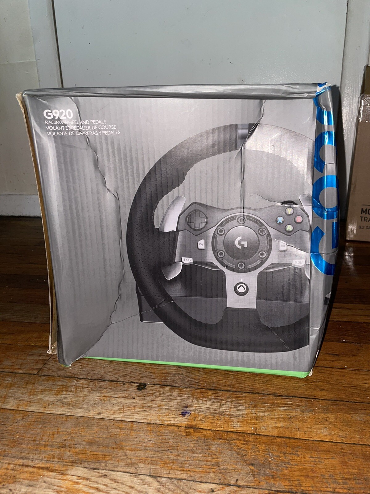 Logitech G920 Driving Force Racing Wheel - Black (941-000121) for sale ...