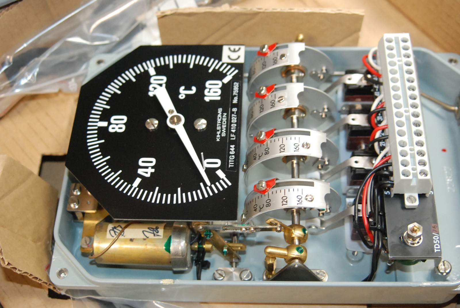 AKM Kihlströms, 35.4306, LF410-027-B, Winding Thermometer, TITG644, New ...