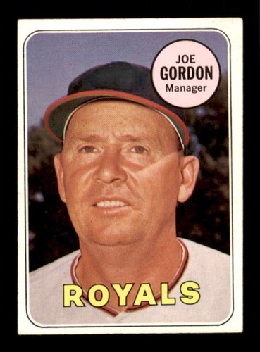 1969 Topps #484 Joe Gordon VGEX Royals MG 562425 | eBay