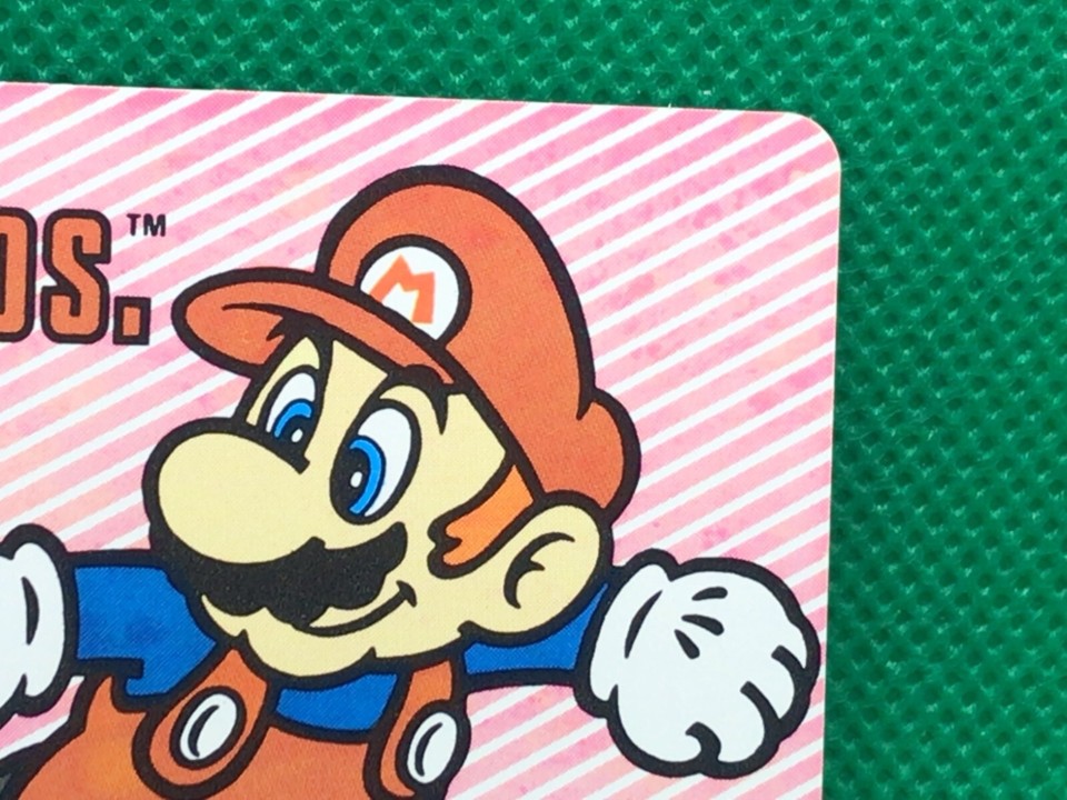 Super Mario Brothers Toad Nintendo Orange card 1000 Japan Rail No.7 | eBay