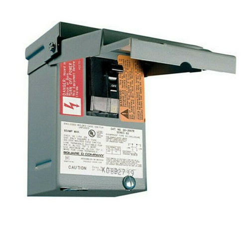 SQUARE D, Q0200TR, 60 Amp SWITCH FUSE BOX , SERIES G03 (J25) | eBay