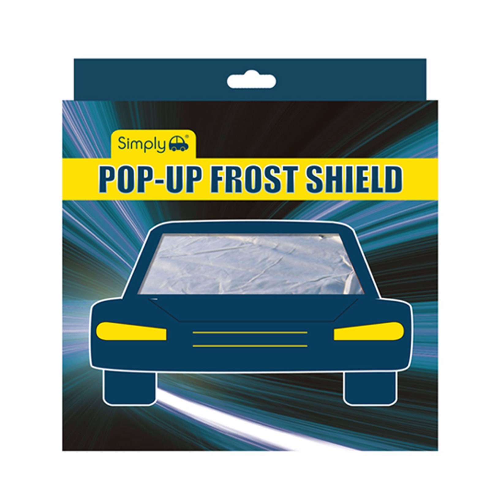 Pop-Up Shield Winter Windscreen Protector Cover Ice Snow Frost Heavy ...