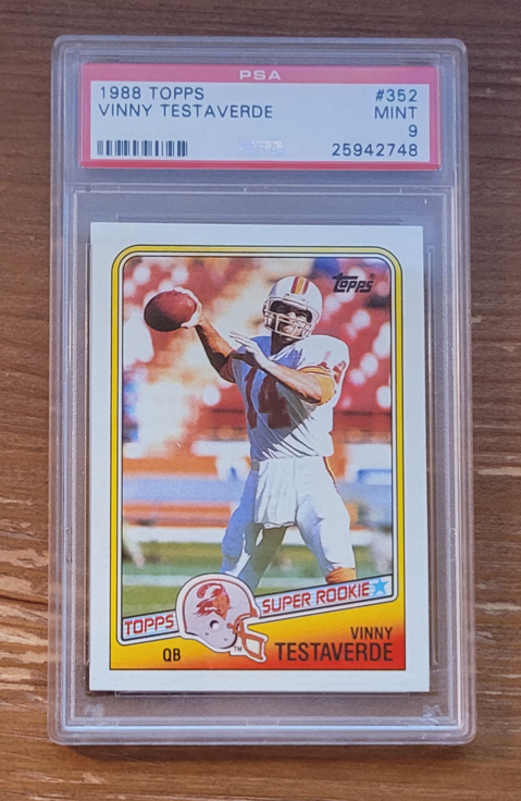 Vinny Testaverde Rookie Card