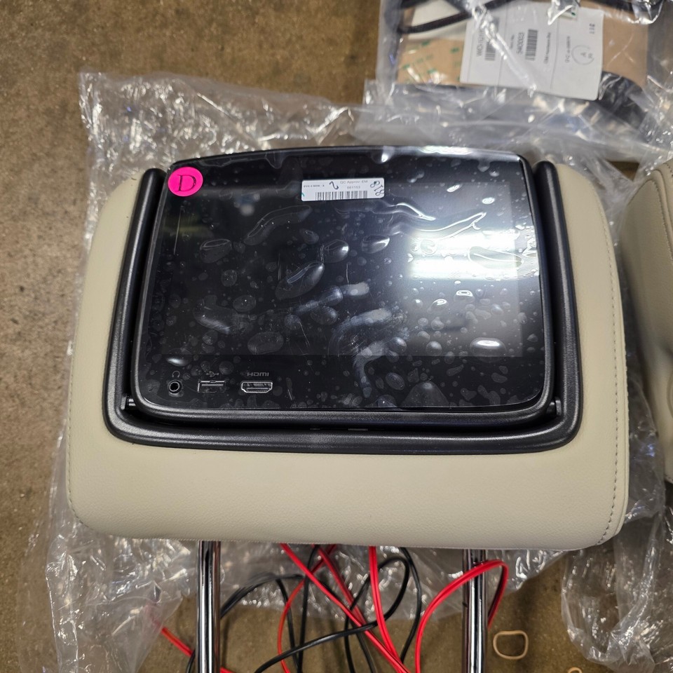GM 84690230 2019-2020 GMC ACADIA HEADREST VIDEO SCREEN ASSEMBLY WITH ...