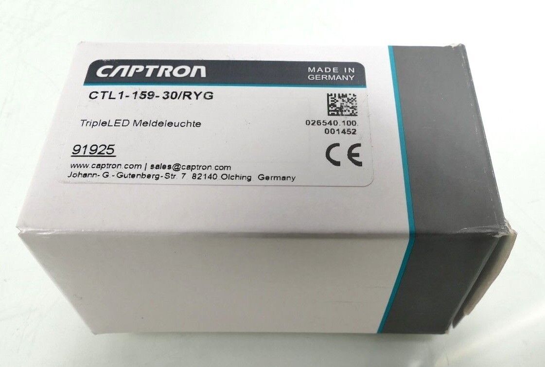 CAPTRON CTL1-159-30/RYG | Triple LED Meldeleuchte | eBay