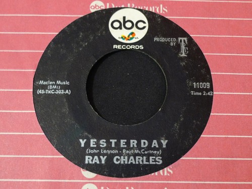 RAY CHARLES-YESTERDAY-ABC | eBay UK