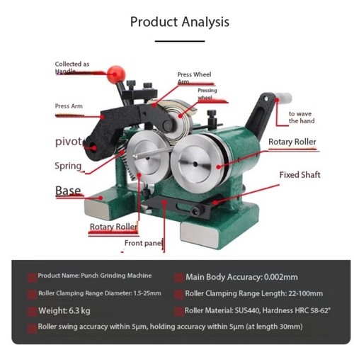 Punch Grinding Machine Needle Grinding Machine Forming Machine Grinding ...