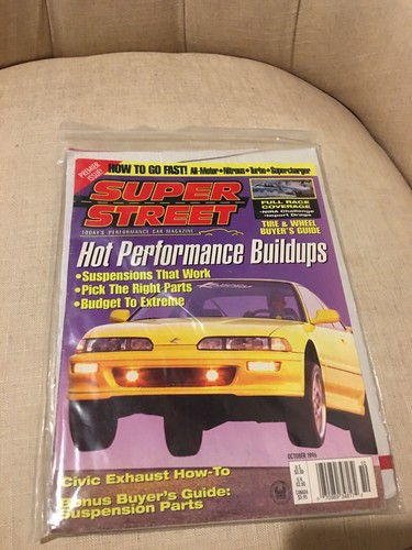 VERY FIRST ISSUE. Super Street Magazine. October 1996. Sheng Chao and ...