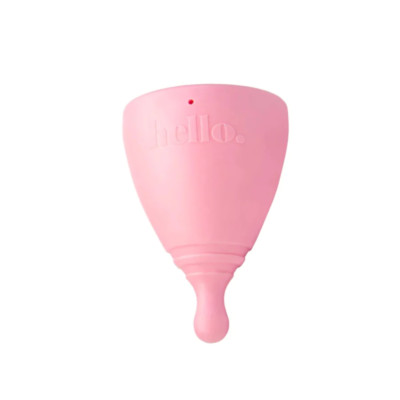 Hello Menstrual Cup - Medium Cervix - Large Blush Pink | eBay Australia