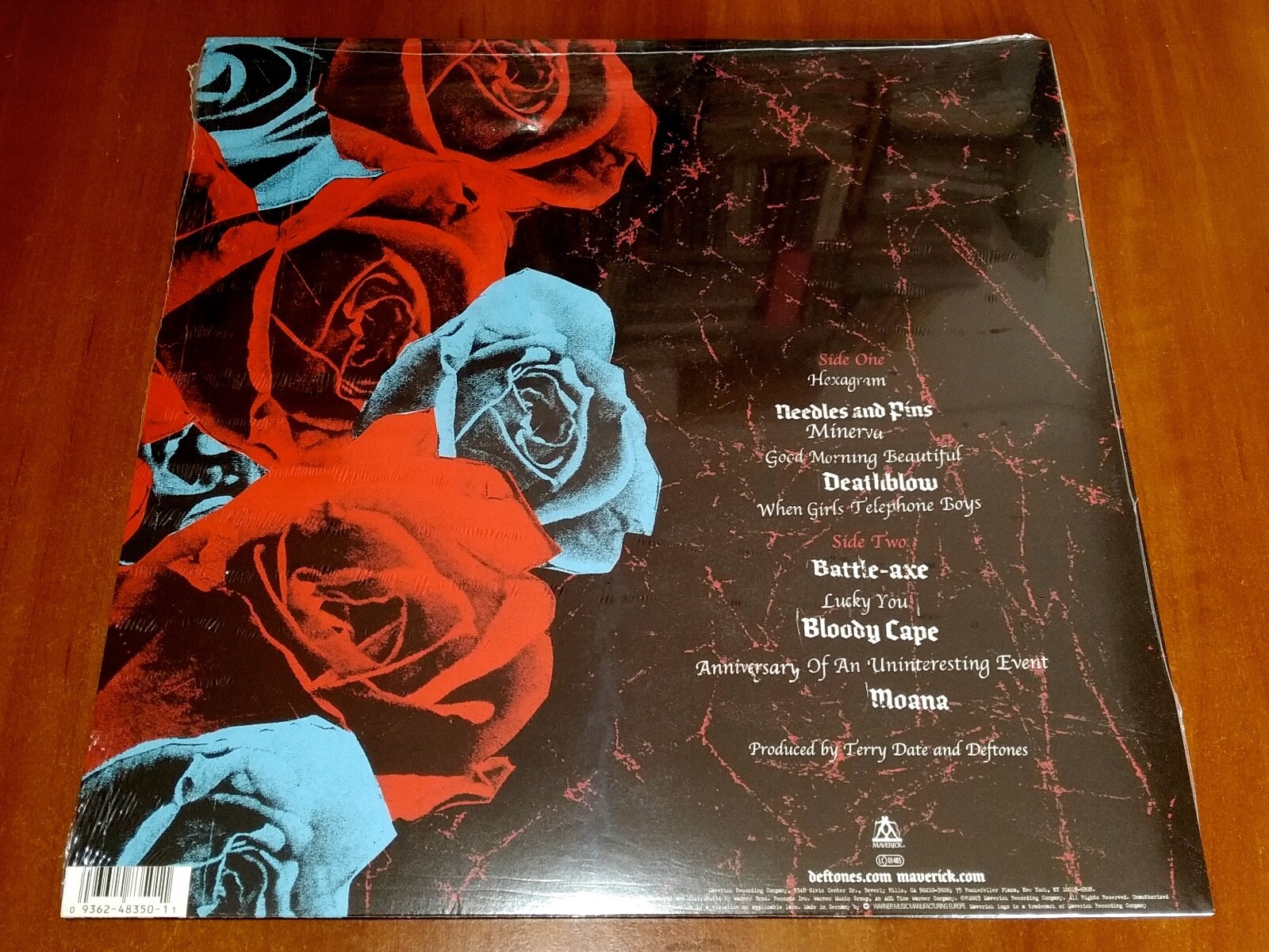 DEFTONES 1st ALBUM LP *RARE* EU MAVERICK PRESS VINYL 2012 HEXAGRAM ...