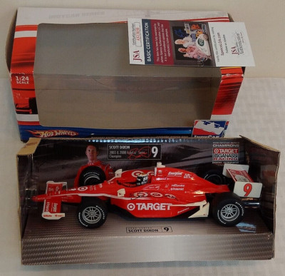 SCOTT DIXON Autographed Signed 1/24 Diecast Indy Car Target JSA Hot ...