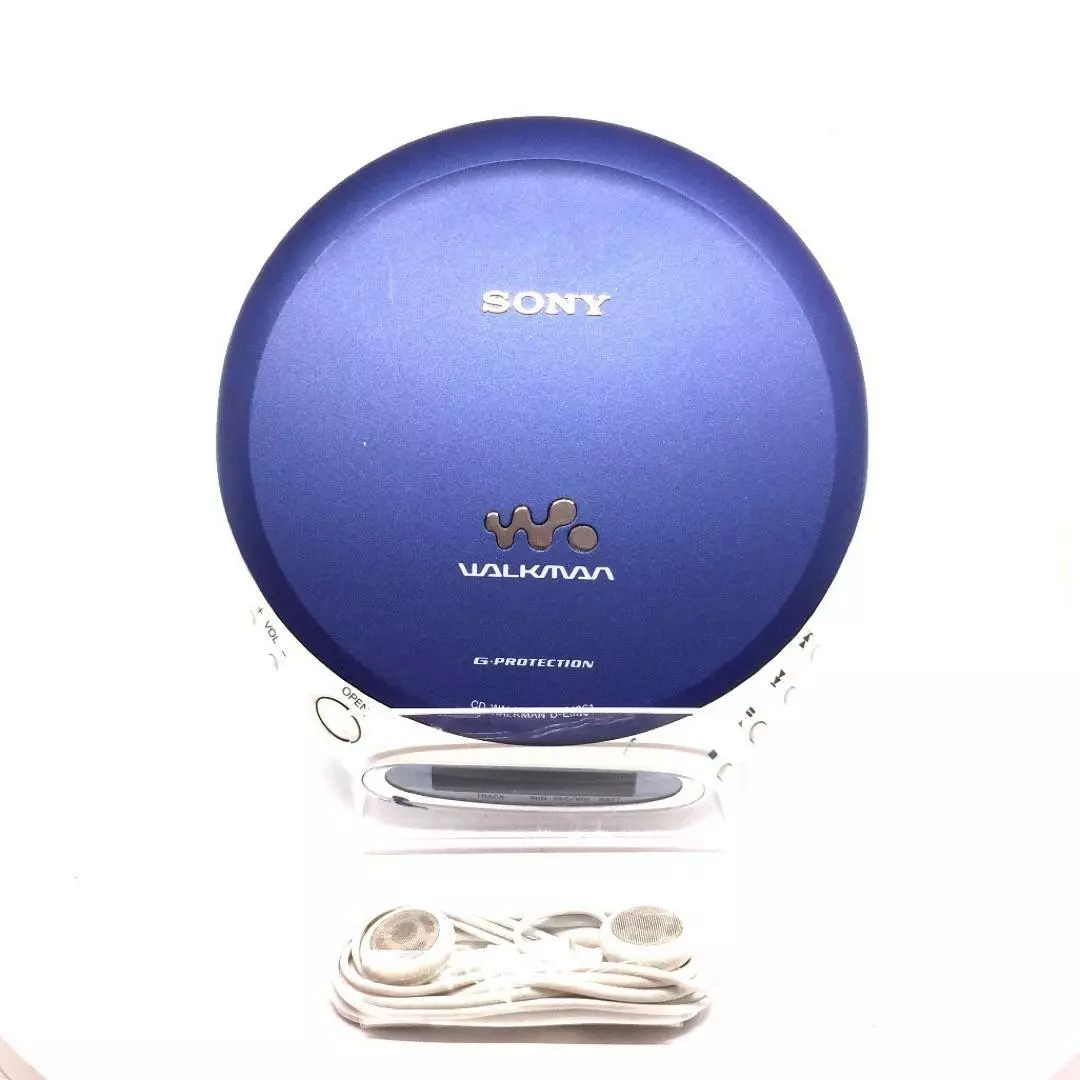 Sony Walkman Cd Player Blue