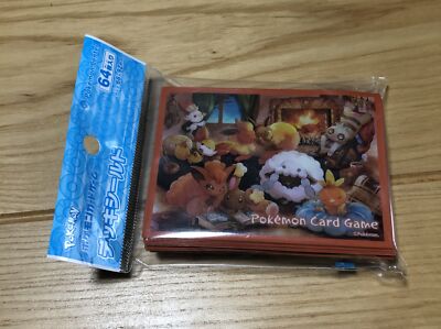 Pokemon Card Protector sleeves Deck Shield(64 pcs)Honwaka PokaPoka ...